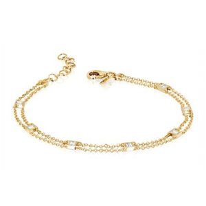 Ef Collection | Jewelry | Ef Collection 4k Lucky Baguette Diamond ...